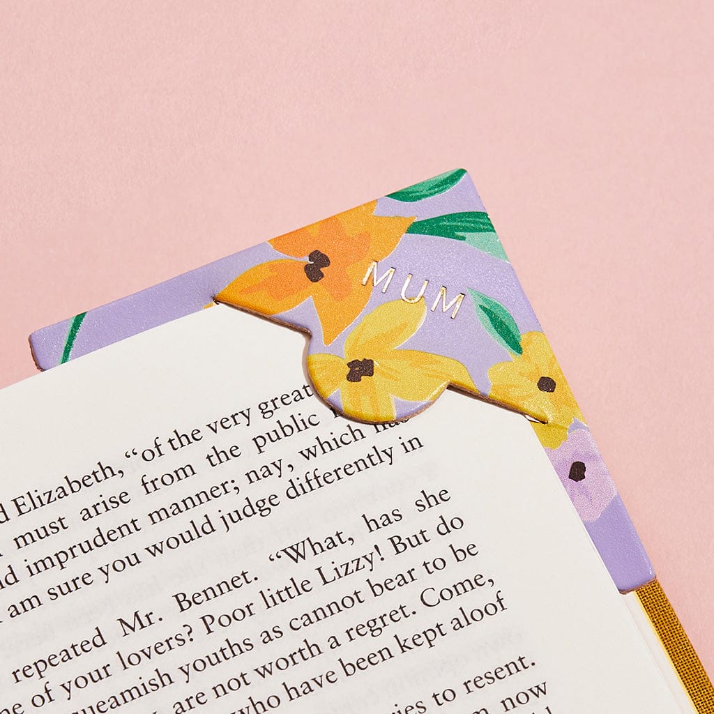 Personalised Leather Heart Bookmark | Sbri - Create Gift Love