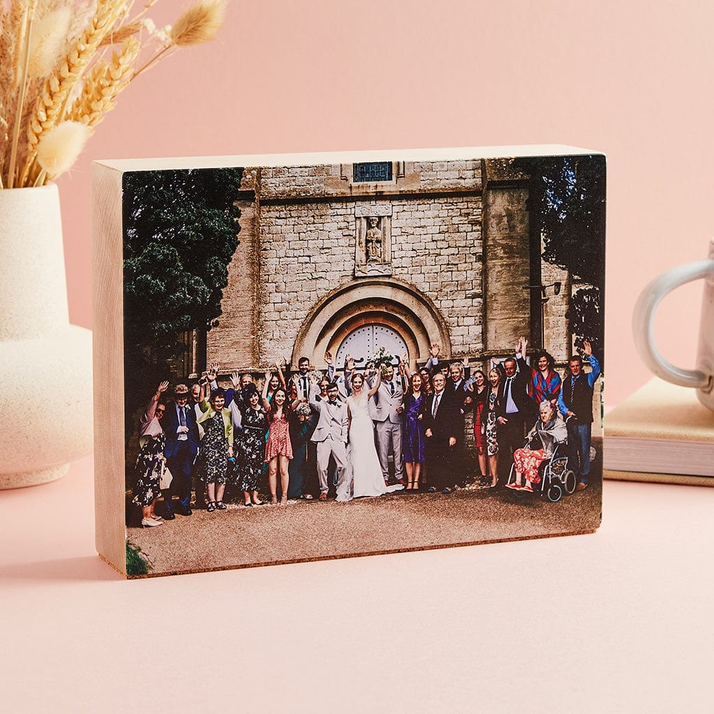Wooden Photo Block for Large Pictures | Create Gift Love - Create Gift Love