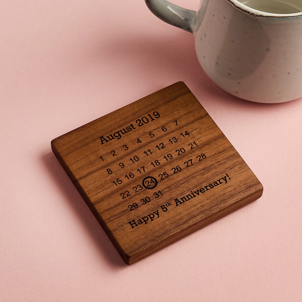 Personalised Wooden Gift Never Forget Coaster | Create Gift Love ...